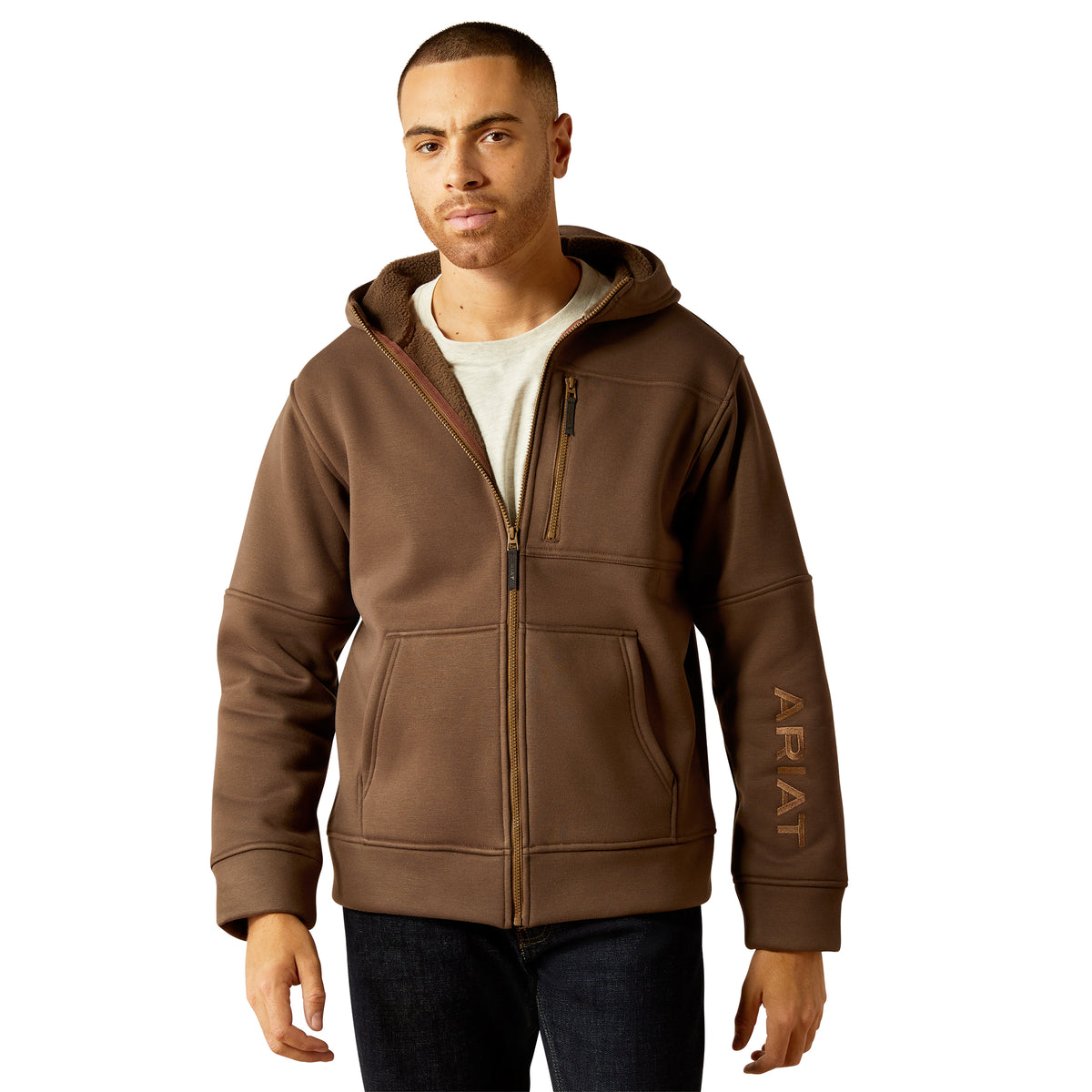 Sudadera Ariat Tek Fleece 2.0 Banyan Bark – Ariat Mexico