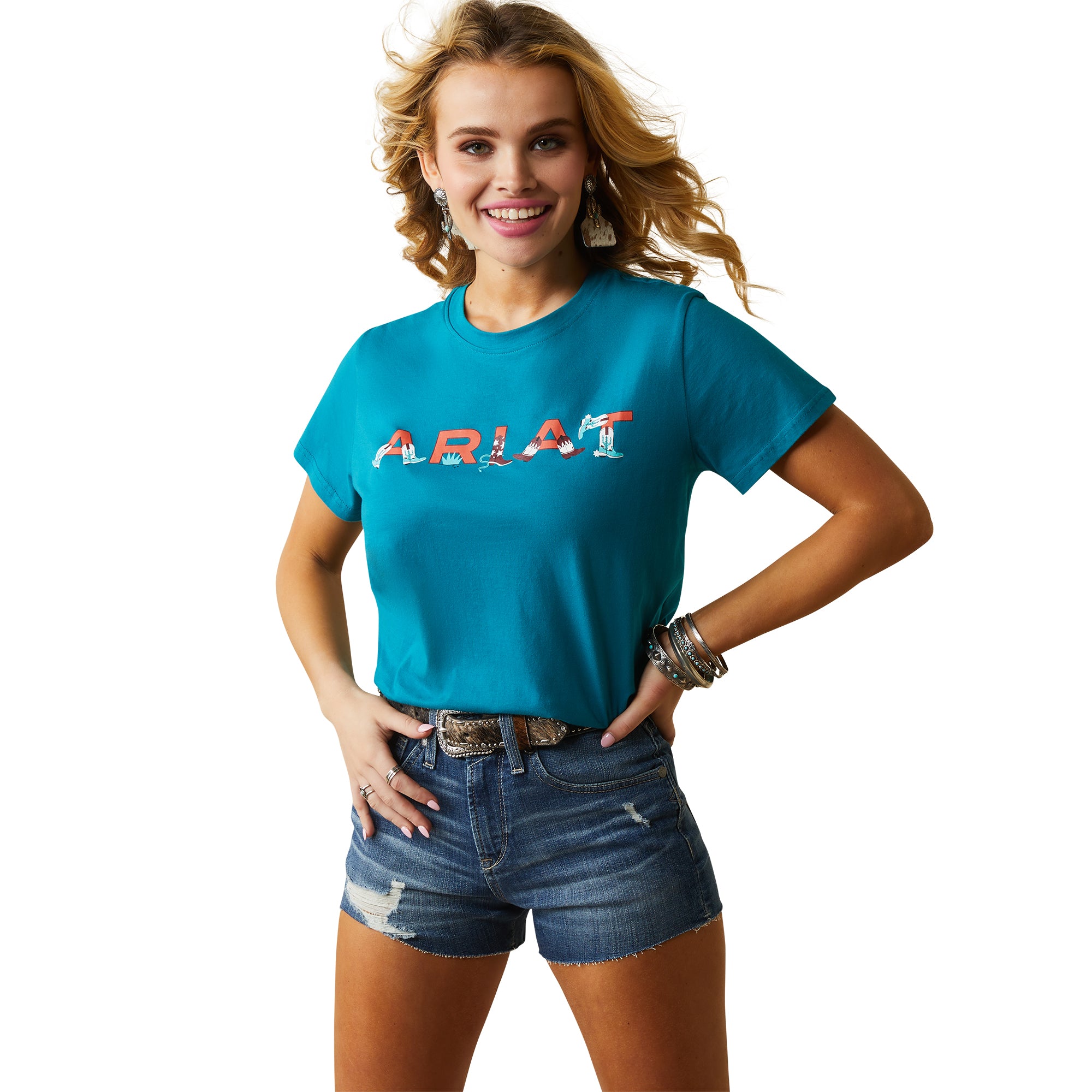Playera Ariat R.E.A.L. Boot Kickin' – Ariat Mexico